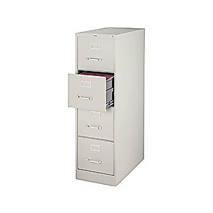 Staples 4-Drawer Vertical File Cabinet, Locking