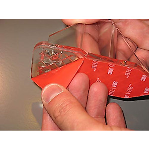 SnowBreaker Snow Guards 25 Pieces for Metal Roofs (Peel and Stick)