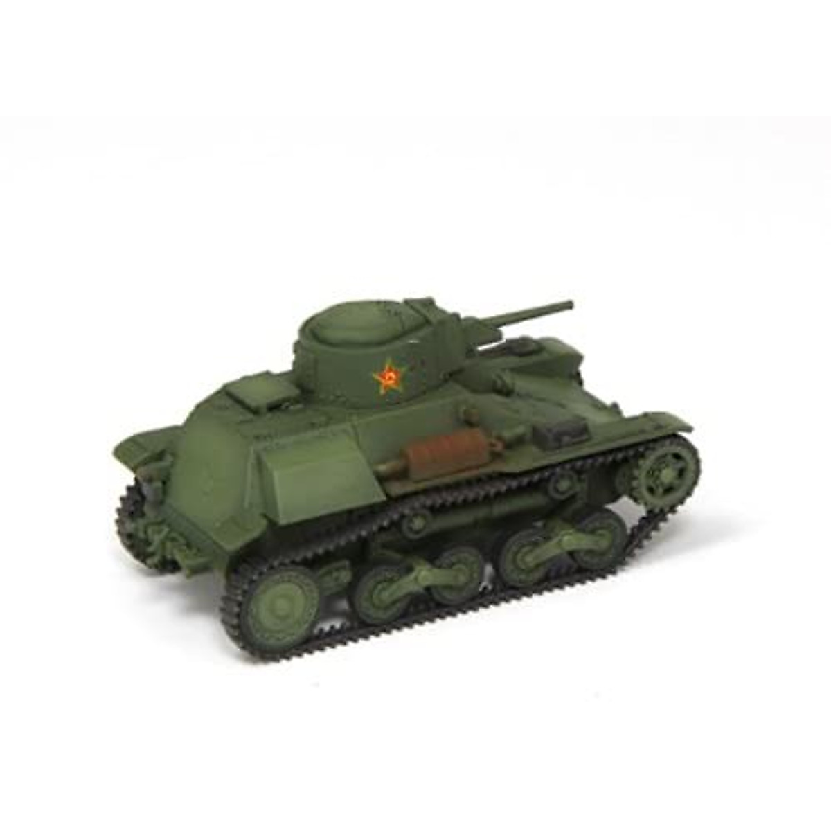 S-Model China PLA Captured Type 97 & M5A1 M5A1 Stuart Light Tank 2 Vehicles Set 1/72 ABS Tank Pre-builded Model