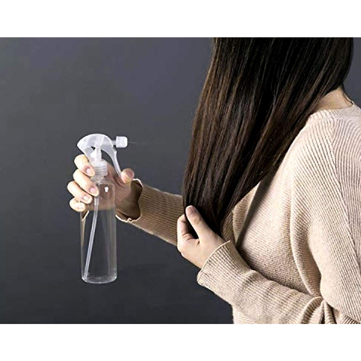 Pack of 3 All Purpose Plastic Spray Heavy Duty Spraying Bottles 25oz Leak Proof Mist & Stream Modes Trigger Sprayer for Cleaning Solution Planting,Pet, Essential Oil,Water Kitchen,Bath Beauty and Hair