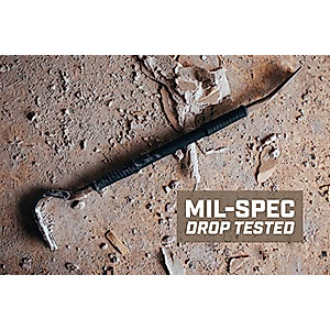 Spec Ops SPEC-D30PRY Tools 30" Wrecking Crowbar, Pry Bar Ends with Teardrop Nail Puller, High-Carbon Steel, 3% Donated to Veterans,Black/Tan