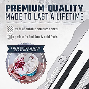 Forkanife Travel, Ultra-thin Travel Utensils, Stainless Steel Fork and Knife Travel Silverware, Safe and Reusable Travel Cutlery Set for Schools, Airports and More, 3.27 x 2.07-inch Case - Cold4ged