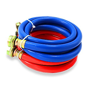 Appliance Pros Washer Inlet Hoses (Reinforced PVC, Pack Qty-1, 6 Foot)