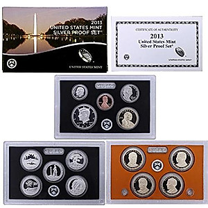2013 S US Mint Silver Proof Set OGP