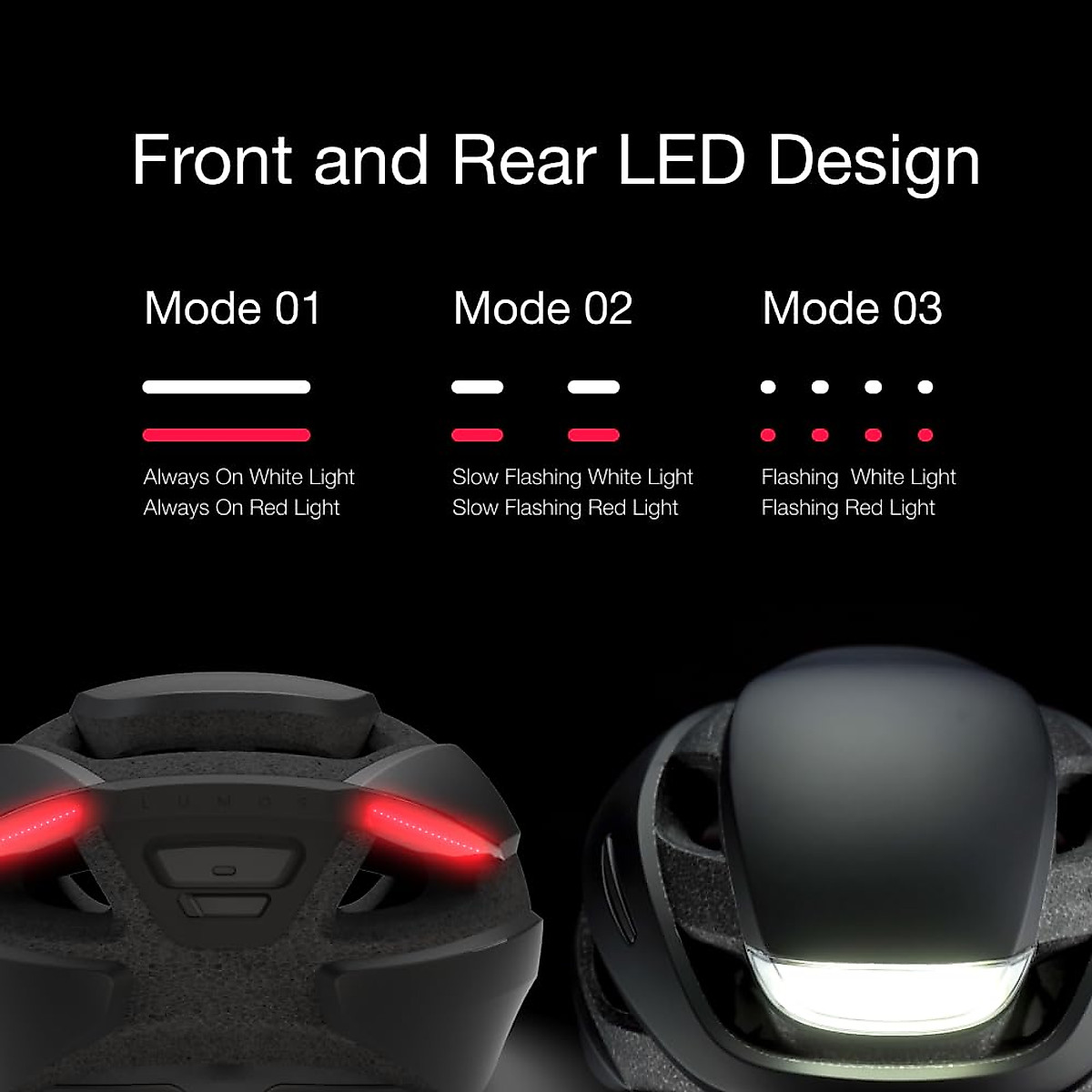 Lumos Ultra Smart Bike Helmet | Customizable Front and Back LED Lights with Turn Signals | Road Bicycle Helmets for Adults: Men, Women (Without MIPS)