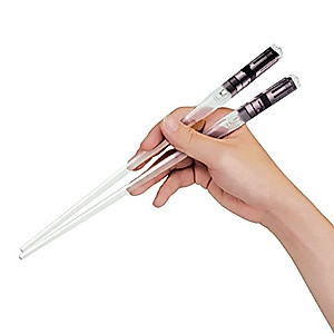 ChopSabers Light Up Lightsaber Chopsticks LED Set, 2 Pairs, Red Blue