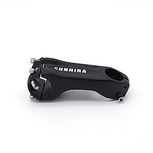 SUNHIRA Bike Stem 28.6 * 31.8mm 80mm 100mm Aluminum Alloy MTB Stem Mountain Bike Handlebar Stem for Road Bike, MTB, BMX, Cycling (28.6 * 31.8mm 100mm-17°)