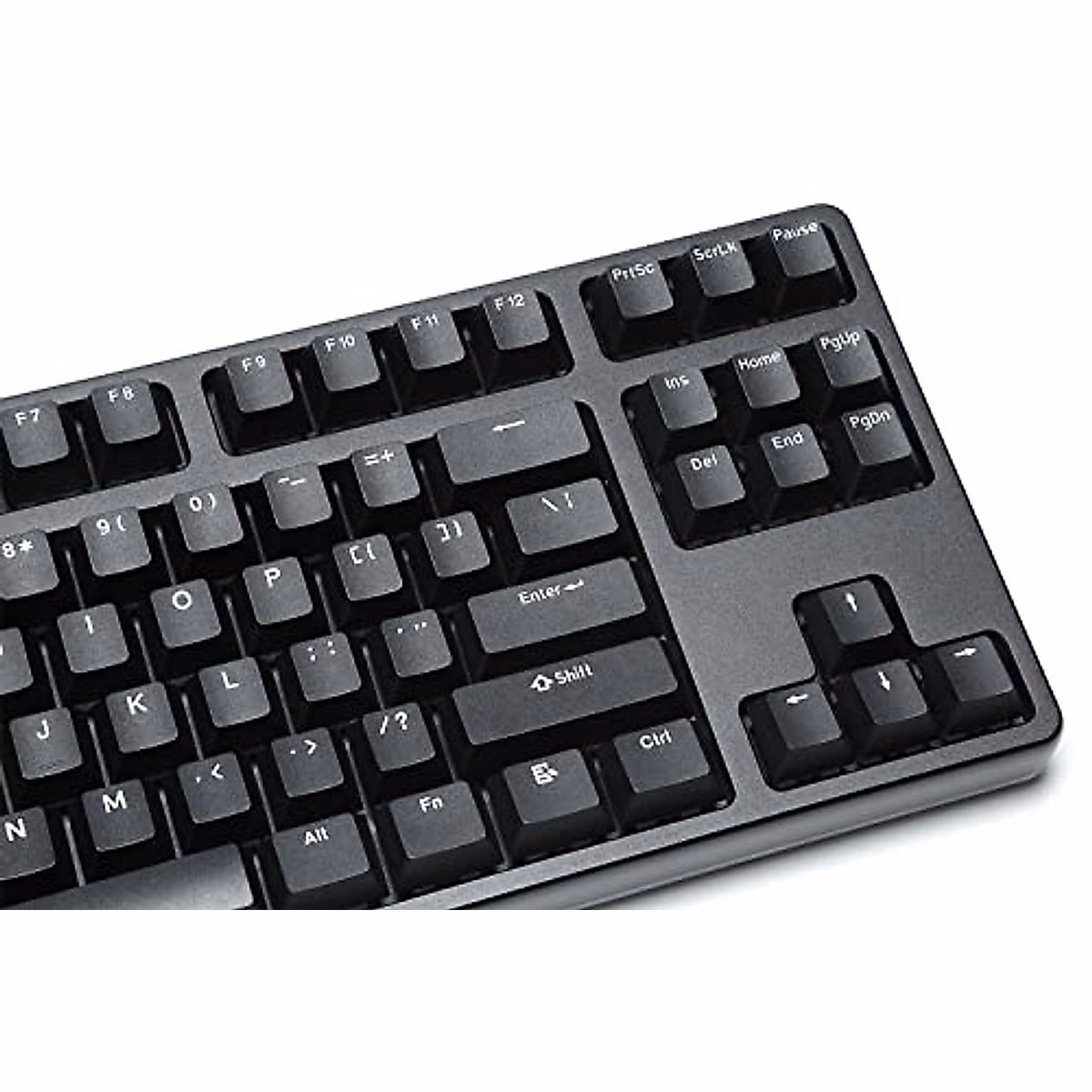 DROP Signature Series Mechanical Keyboard - Tenkeyless TKL (87 Key), Doubleshot Cherry Keycaps, Tactile Holy Panda Switches, Hot-Swap, Backlit RGB LED, USB-C, Aluminum Frame (Classic Midnight)