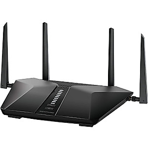 Netgear Nighthawk AX6 6-Stream AX4300 WiFi 6 Router (RAX45-100NAS) (Renewed)