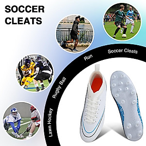 Soccer Cleats Mens Football Cleats Women Tacos de Futbol para Hombre Soccer Shoes for Big Boy High Top Football Boots Tacos de Futbol Zapatos de Futbol para Hombres Outdoor Soccer Shoes AG