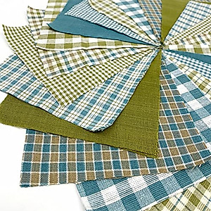 40+ Bluegrass Charm Pack, 5 inch Precut Cotton Homespun Fabric Squares by JCS