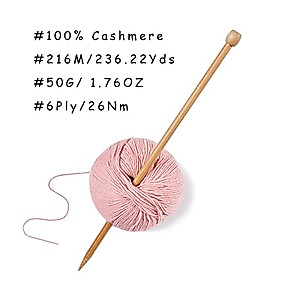 Gisimo 100% Inner Mongolian Cashmere Yarn Luxurious Hand Knitting Yarn Home Necessity for DIY Crafts