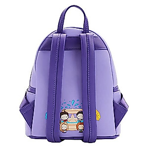 Loungefly Friends TV Series Front Door Chibi Art Womens Double Strap Shoulder Bag Purse