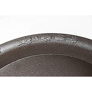 4 Round Plastic Humidity Tray for Bonsai Tree and Home Garden Plant 4.25"x 4.25"x 0.5" - Dark Brown