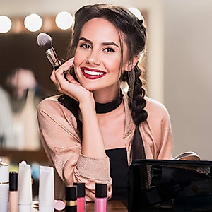 Sadnyy 5 Pieces Mesh Makeup Bag Portable Toiletry Bag Travel Mesh Cosmetic Bag Black Breathable Mesh for Accessories Organizer (7.1 x 4 x 2.4 Inch)