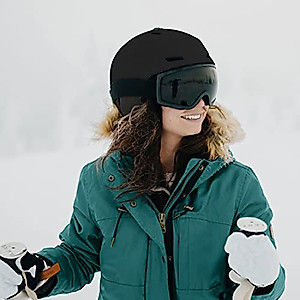 Retrospec Zephyr Ski Helmet - Snowboard Helmet for Adults & Youth- Adjustable Fit Snow Helmet with Protective Shell, and Breathable Vents for Men, Women, Boys and Girls