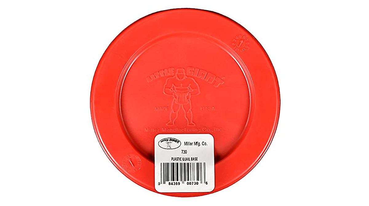 Little Giant Quail Waterer Base - Essential for Your Birds