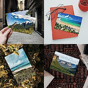 Dear Mapper Brazil Natural Landscape Postcards Pack 20pc/Set Postcards From Around The World Greeting Cards for Business World Travel Postcard for Mailing Decor Gift
