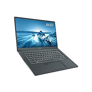 2022 MSI Prestige 15 A12UD-005 (i7-1260P, 16GB RAM, 2X 512GB NVMe SSD, RTX 3050Ti 4GB, 15.6" FHD, Windows 11 Pro) Professional Laptop - Carbon Gray