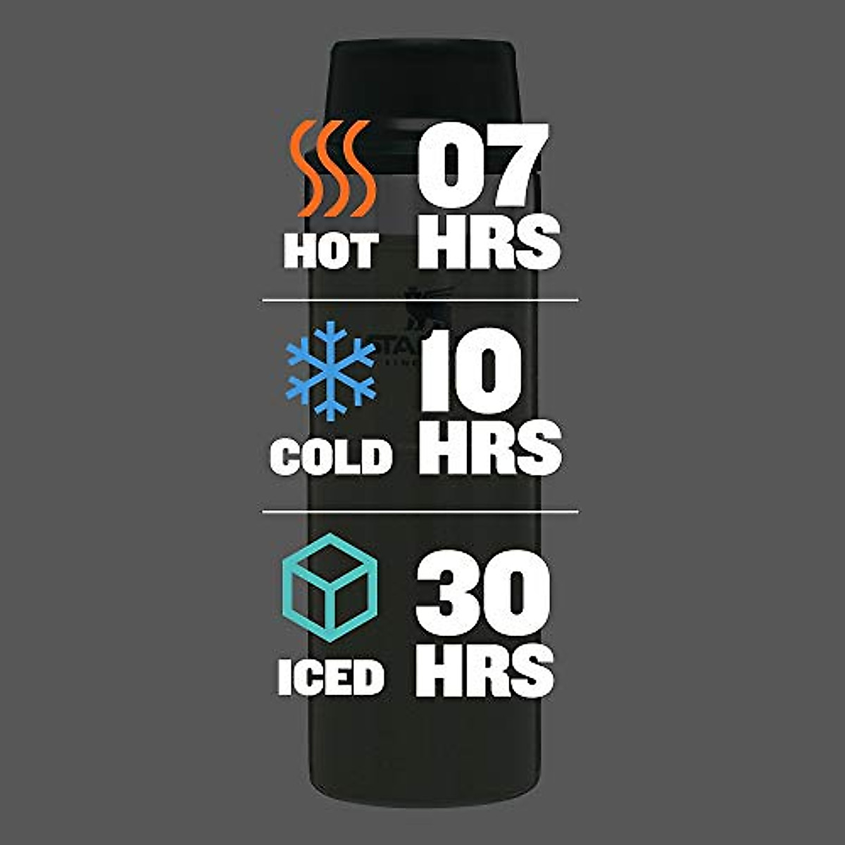 Stanley Classic Trigger Action Travel Mug 16 oz –Leak Proof + Packable Hot & Cold Thermos – Double Wall Vacuum Insulated Tumbler for Coffee, Tea & Drinks – BPA Free Stainless-Steel Travel Cup