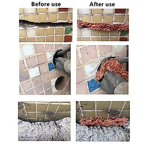 Copper Mesh,Pure Copper Wire Mesh, Hole and Gap Filler, Sturdy and Durable, Suitable for Gardens and Houses, Size 3.8" x 40"（1 Roll)