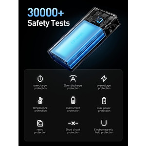 MOVE SPEED Portable Charger 35W, 20000mAh Power Bank Fast Charging USB C in&Out PD3.0 QC4.0, LED Digital Display, Battery Pack Compatible with iPhone 15/14/13/12, iPad, Samsung, AirPods, Laptop, etc