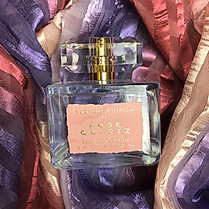 Element Edition Women's Perfume Spray - Rose Quartz, 3.4 oz 100 ml - Calming and Relaxing Fragrance with a Blending of Pear, Pink Freesia, and White Woods - Tru Fragrance & Beauty