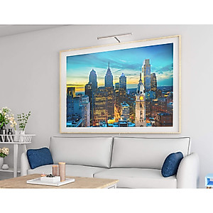 Westinghouse 7501100 14 Inch, 4 Watt Adjustable LED Picture Light, Brushed Nickel Finish, 3000K