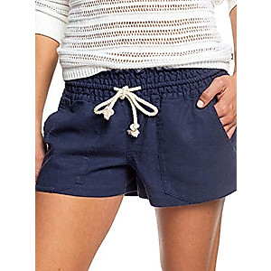 Roxy womens Oceanside Beach Shorts, Mood Indigo, Medium US