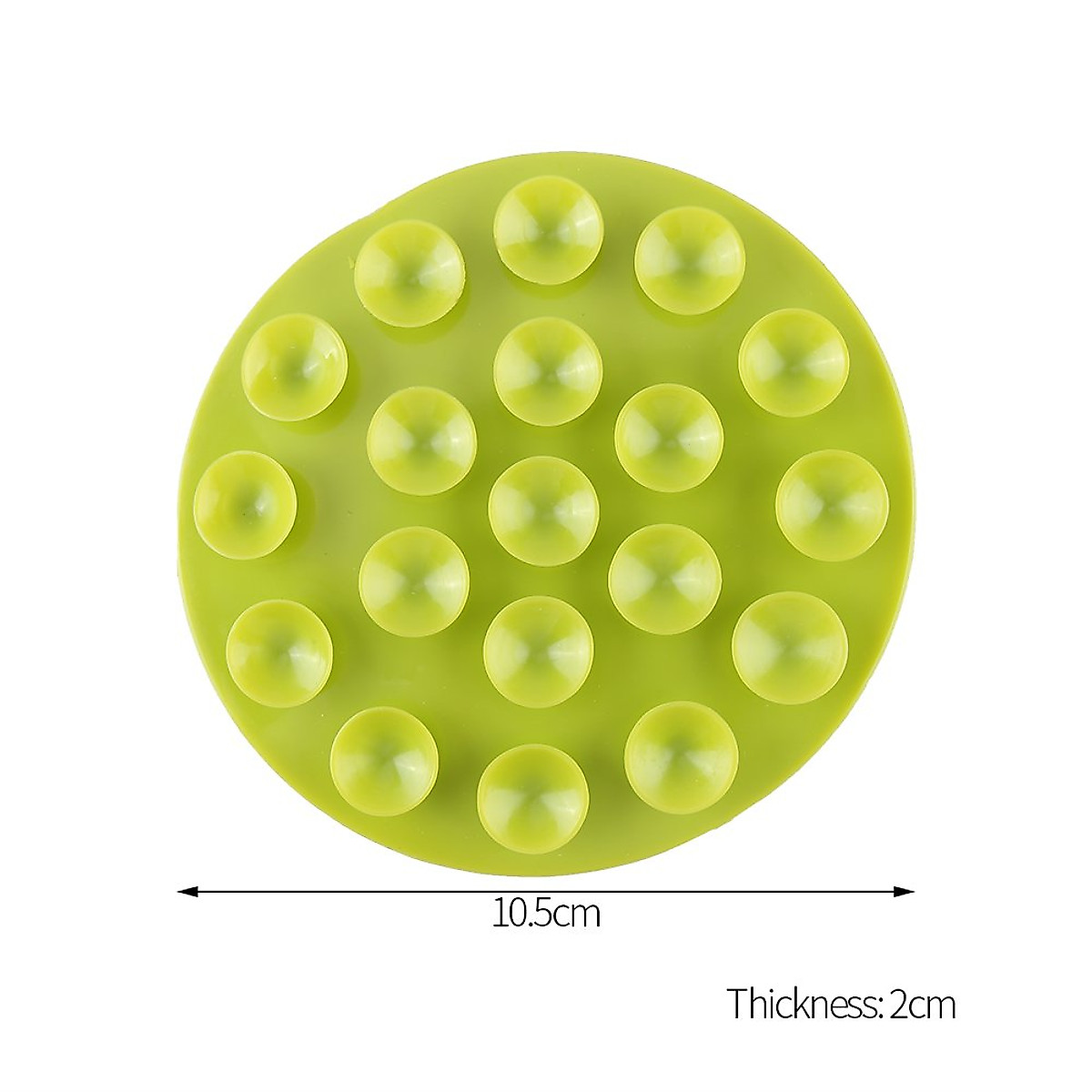 (Pack of 2) Creative Children's Tableware Sucker Baby Kids Magic Suction Mat Portable Double-Sided Suckers Anti-Slip Plate Bowl Cutlery Placemat(Rose Red)