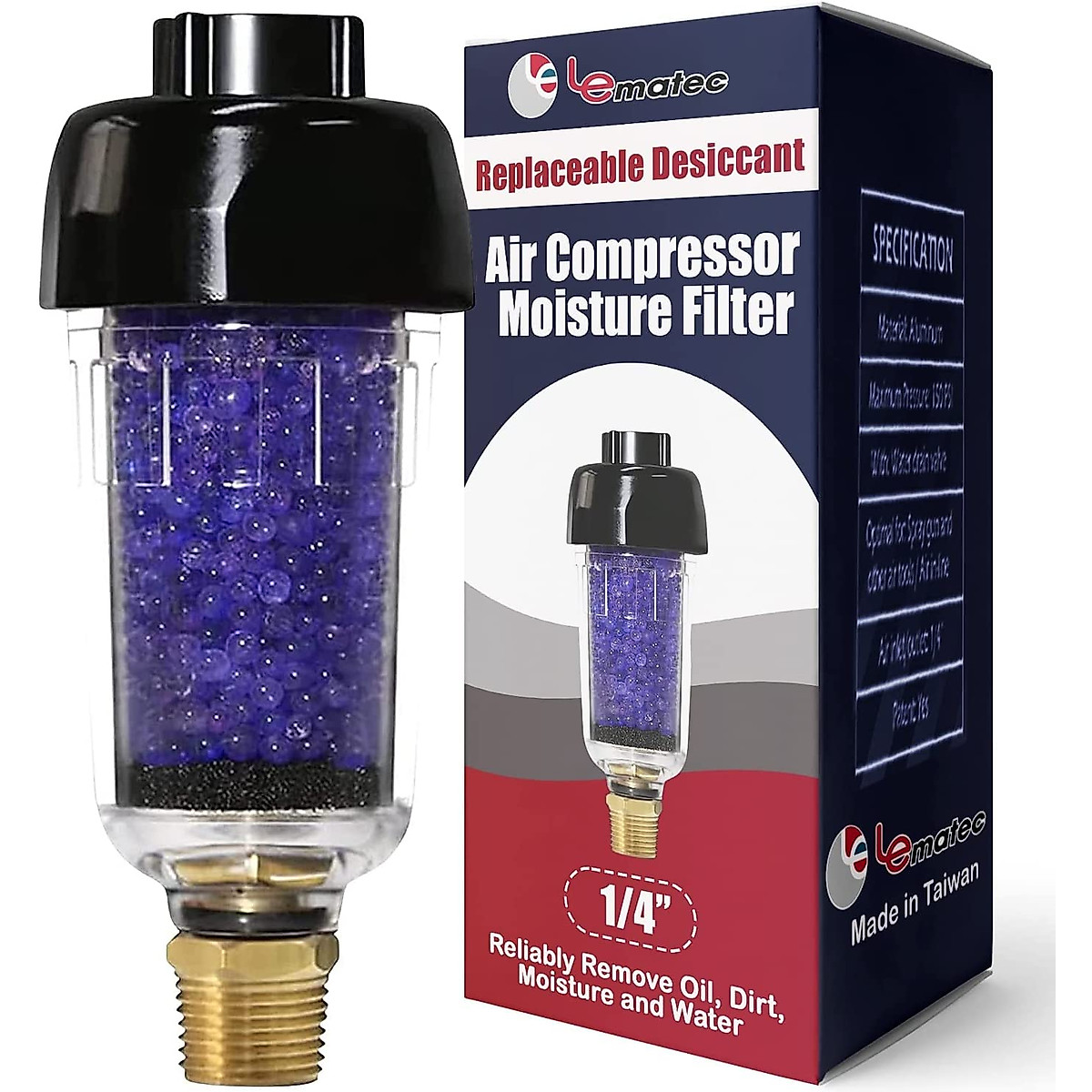 Premium Sandblaster, Oil Water Separator, Air Fittings Bundle