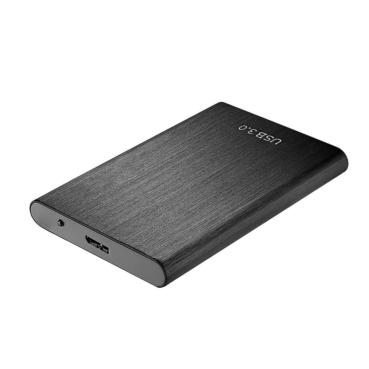 External Hard Drive 2TB - 2.5" USB 3.0 Ultra Slim Metal Design Portable HDD for Mac, PC, Laptop, Computer, Smart TV -BlackA