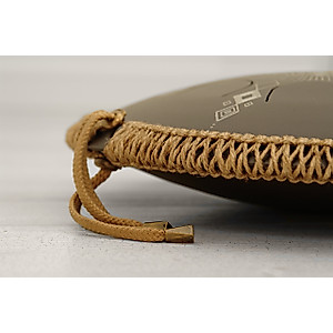 GUDA DRUM Freezbee Morningstar with Rope Decoration and Travel Bag. Best Pan drum