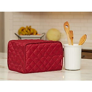 Covermates Keepsakes – Slow Cooker Cover – Dust Protection - Stain Resistant - Washable – Appliance Cover, Red