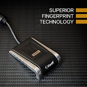 Verifi P2000 Desktop USB Fingerprint Reader - Windows Hello, Windows Password Free Operation