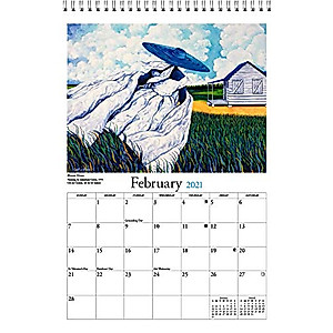 Art of Jonathan Green 2021 wall