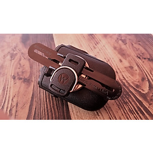 Mic+Tight The Police Mic Clip Tactical Portable Radio Mic Clip for Uniforms or Bullet-Proof Vest Carriers | Clear