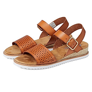 Skechers Women's 114143 Sandal, Luggage, 11