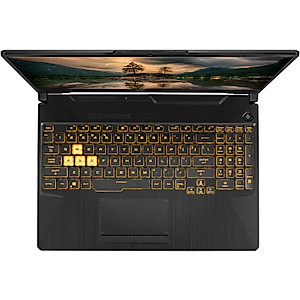ASUS 2022 TUF A15 15.6" FHD 144Hz Gaming Laptop, AMD Ryzen 7-4800H Processor, 32GB RAM, 1TB PCIe SSD, Backlit Keyboard, GeForce RTX 3050 Graphics, HD Webcam, Windows 11 Pro, Black, 32GB USB Card