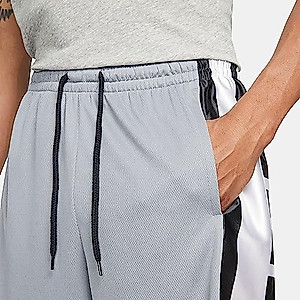 Nike Dri-FIT Elite Men's Basketball Shorts (Small, Cool Grey/Black/White)