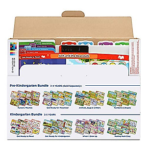 VTech Activity Desk 4-in-1 Kindergarten Expansion Pack Bundle for Age 3-5