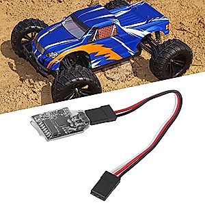 Jopwkuin Mini RC Gyroscope, RC Car Parts Replacement Safe Adjustable Sensitivity for RC Drift Car