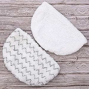 ConPus 4pack Steam Mop Pad Compatible for Bissell PowerFresh Vac & Steam 2747A, 1132 1543 1632 1652 Symphony Vacuum and Steam Mop Series, Model# 1252