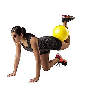 THERABAND Mini Ball, Small Exercise Ball for Yoga, Pilates, Abdominal Workouts, Shoulder Therapy, Core Strengthening, At-Home Gym & Physical Therapy Tool