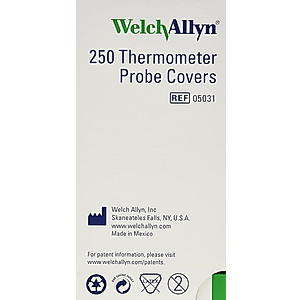 Welch Allyn Oral Disposable Probe Covers for SureTemp Plus 692 & 690, Case of 1000