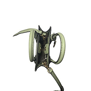 Michael Kors Mercer Extra-Small Pebbled Leather Crossbody Bag (light Sage)