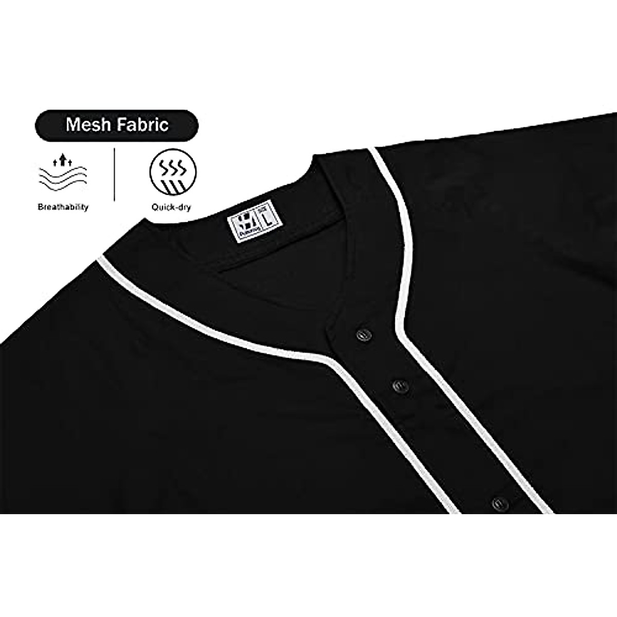 Pullonsy Mens Plain Solid Purple Baseball Jersey Basketball Hipster Hip Hop T-Shirts Button Down,Purple-Yellow Stripe Plain,Size S