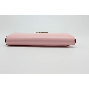 Kate Spade New York Staci Saffiano Leather Large Slim Bifold Wallet Light Crepe