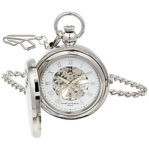 Charles Hubert 3850 Mechanical Picture Frame Pocket Watch