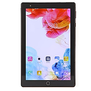 Tablet PC, 100‑240V 8in 1280x800 Tablet PC for Android5.1 2GB RAM 32GB ROM for Home (US Plug)